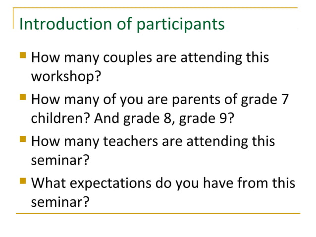Parenting seminar generations | PPT | Parenting Children Aged 4-11 | Parenting