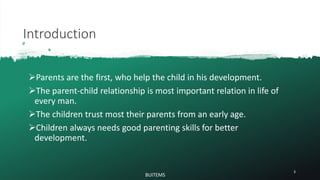 Parenting skills | PPTX