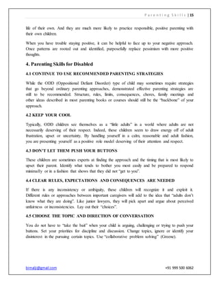 Parenting skills | PDF