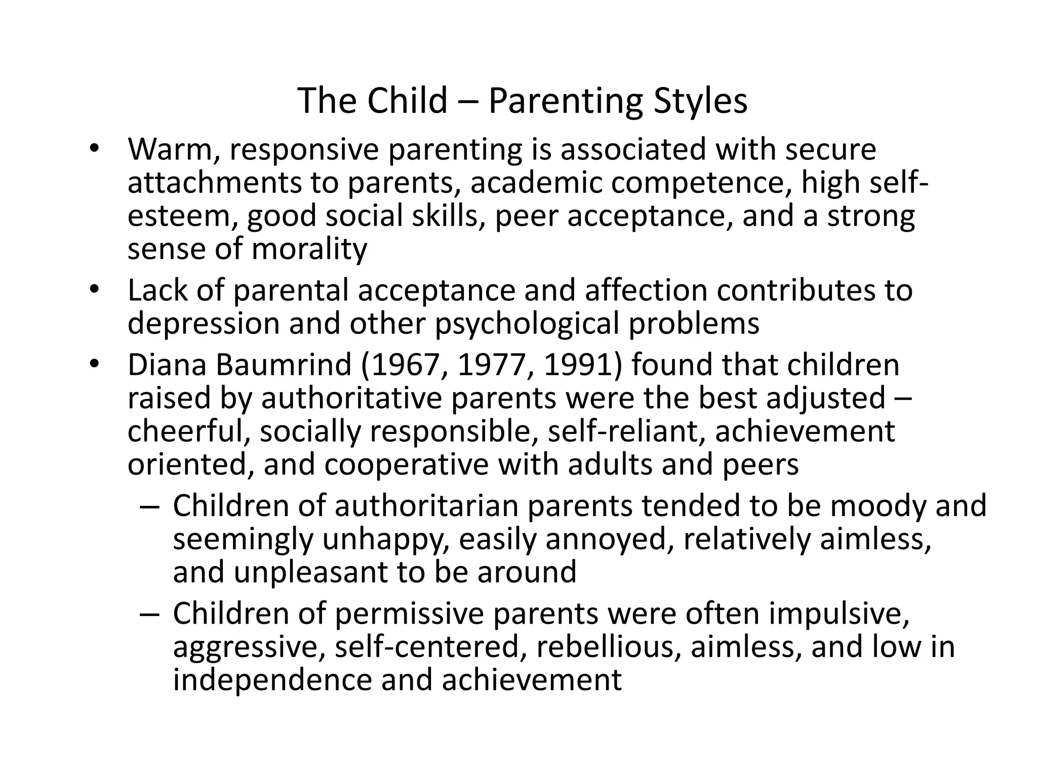 Parenting styles | PPTX