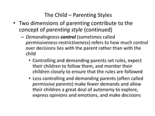 Parenting styles | PPTX