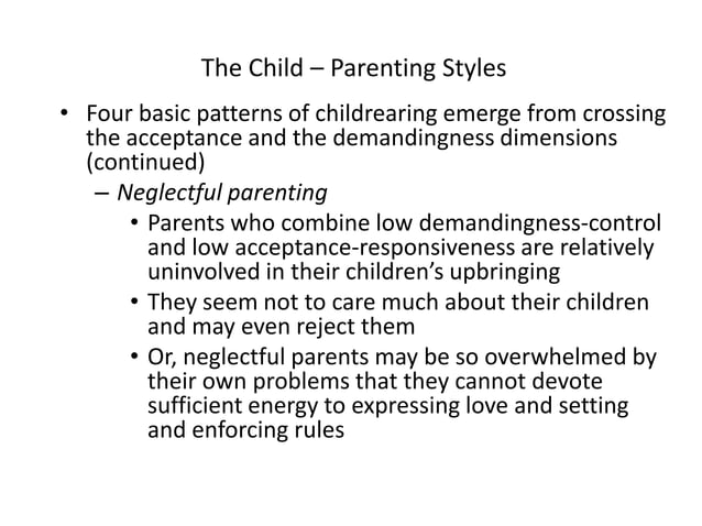 Parenting styles | PPTX