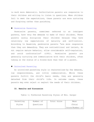 Parenting Styles | DOC