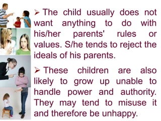 Parenting styles and their possible impact on children | PPSX