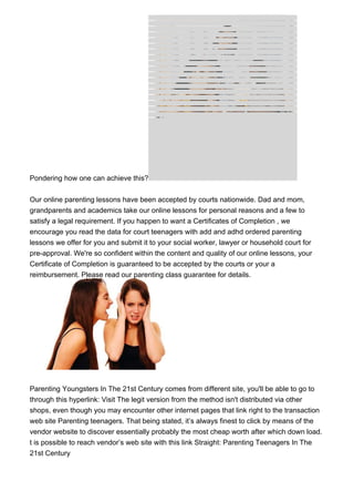 troubled teens | PDF