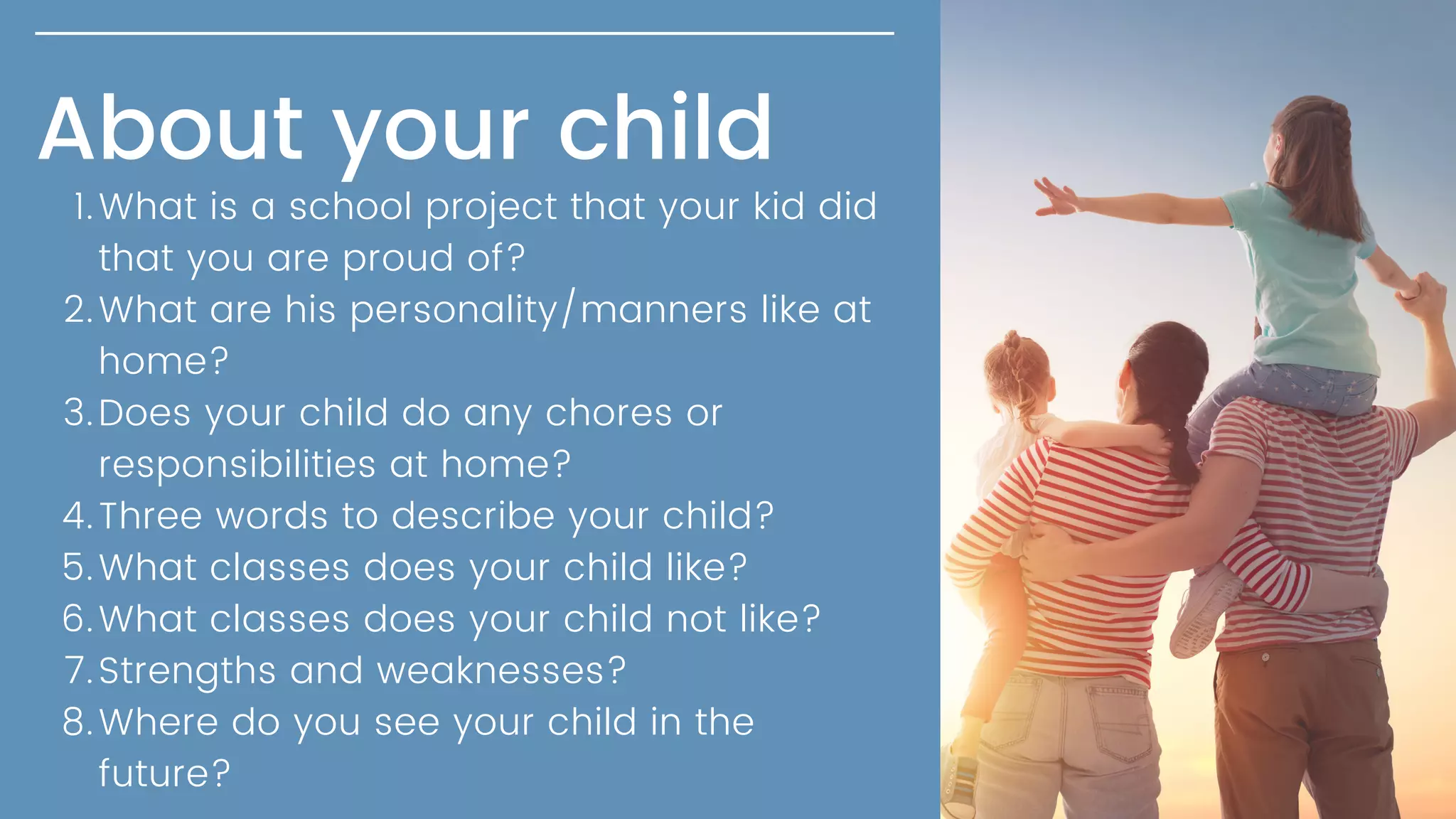 Parent Interview Questions and Answers For Private School Admission | PPT