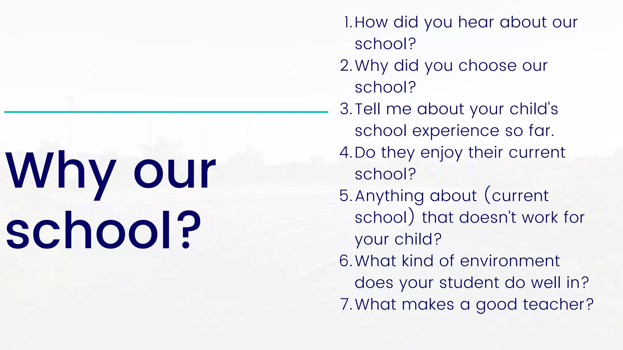 Parent Interview Questions and Answers For Private School Admission | PPT