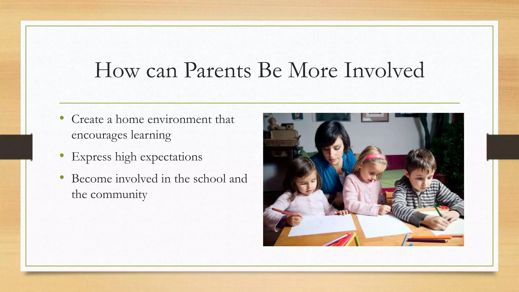 Parent involvement | PPT