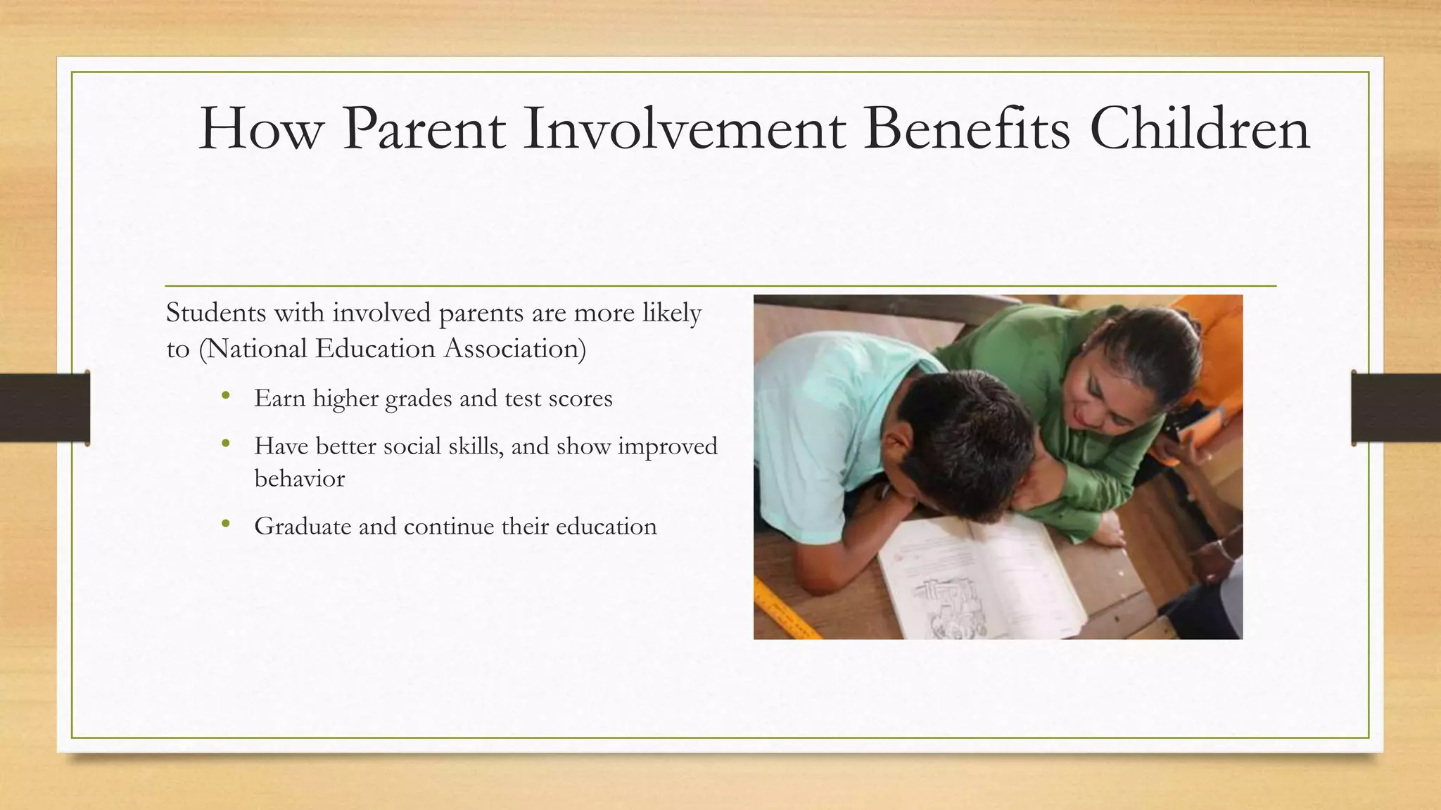 Parent involvement | PPT