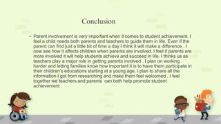 Parent involvement | PPT