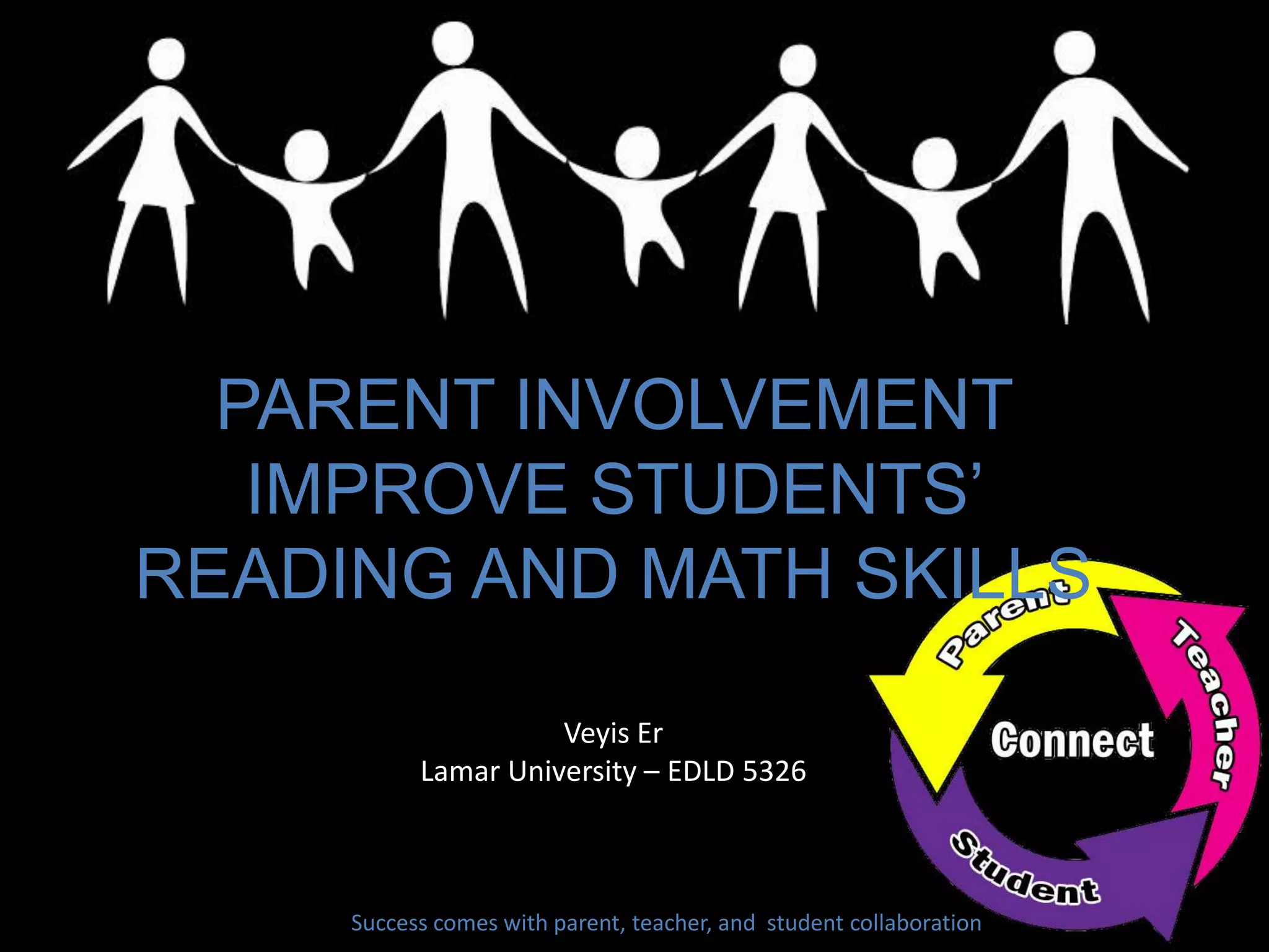 Parent involvement improve students’ reading and math skills | PPT