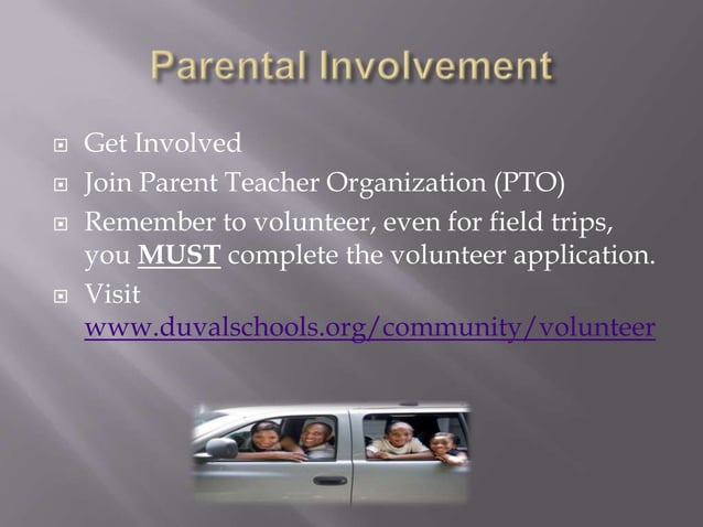 Parent involvement presentation | PPTX