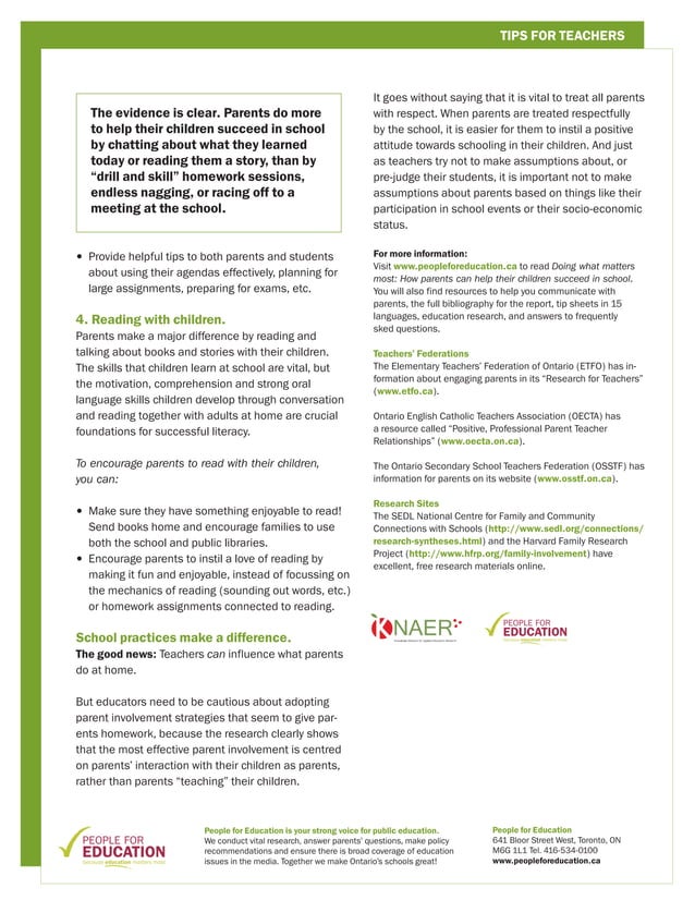 Parent involvement toolkit | PDF