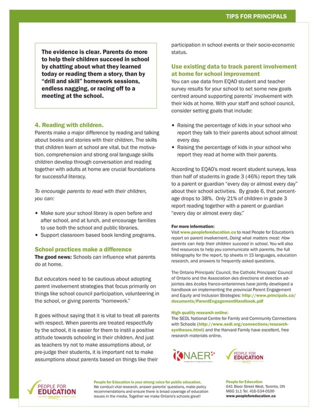 Parent involvement toolkit | PDF