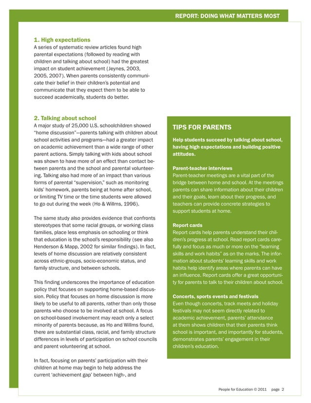Parent involvement toolkit | PDF