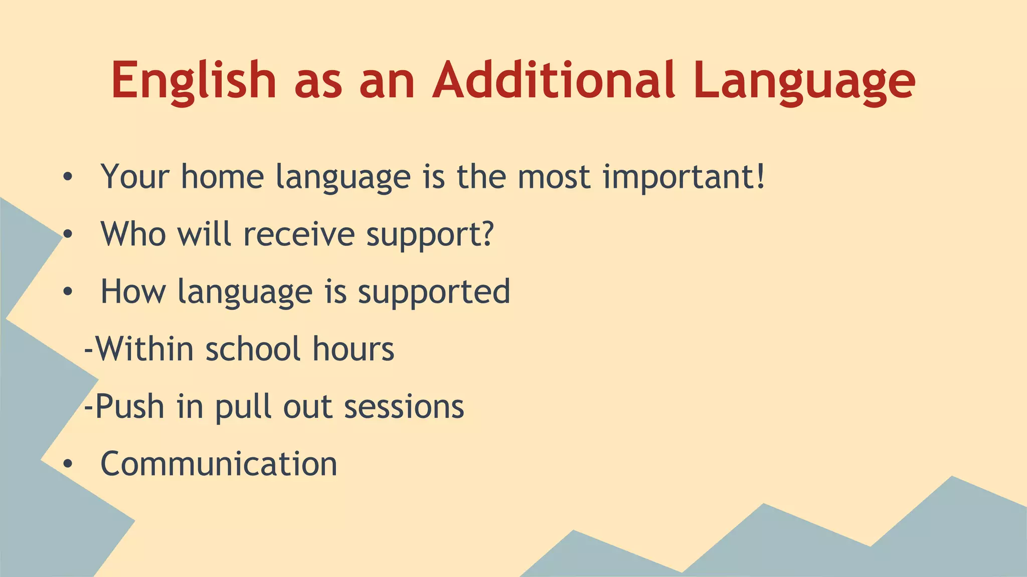 Parent night presentation | PPTX