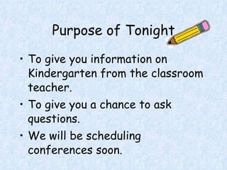 Helotes Elementary Kindergarten Parent Orientation | PPT