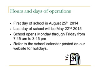 Parent Orientation complete school plan. | PDF | Parenting Babies and ...