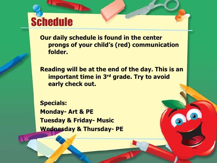 Parent Orientation PowerPoint 2011-2012