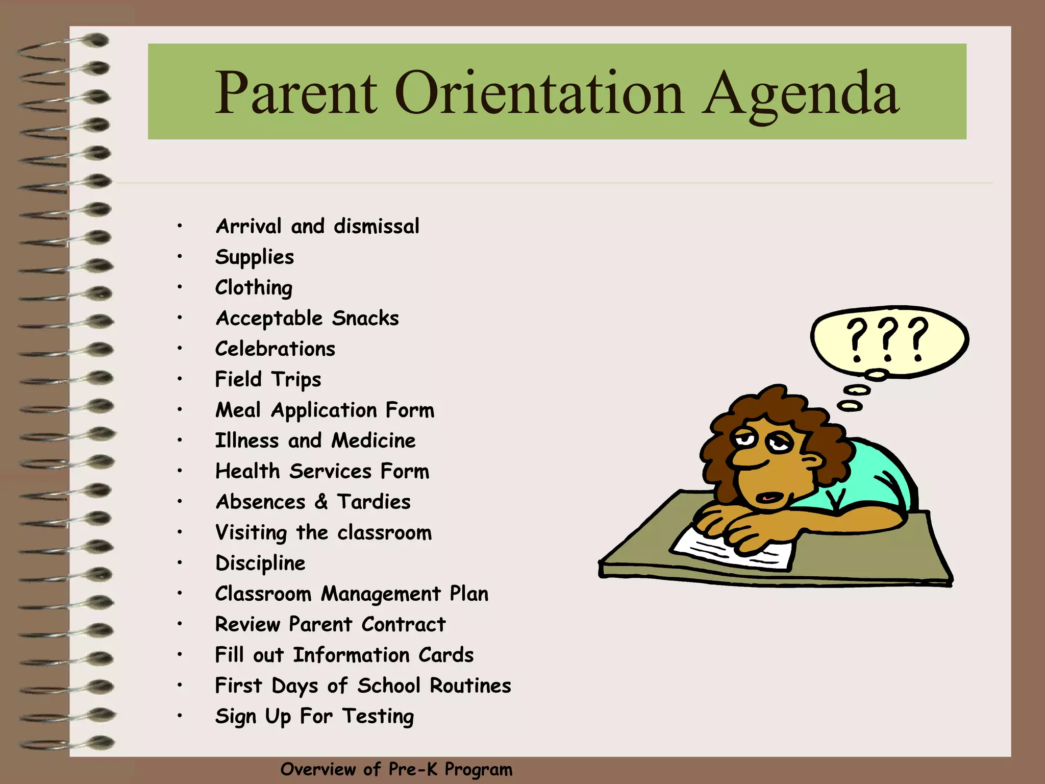 Parent orientation total | PPT