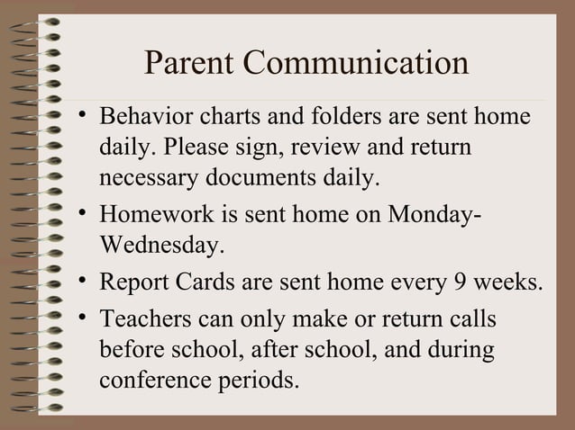 Parent orientation total | PPT | Daycare and Pre-School | Parenting