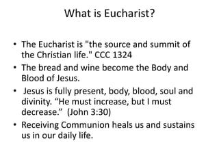 First Penance and First Communion | PPTX