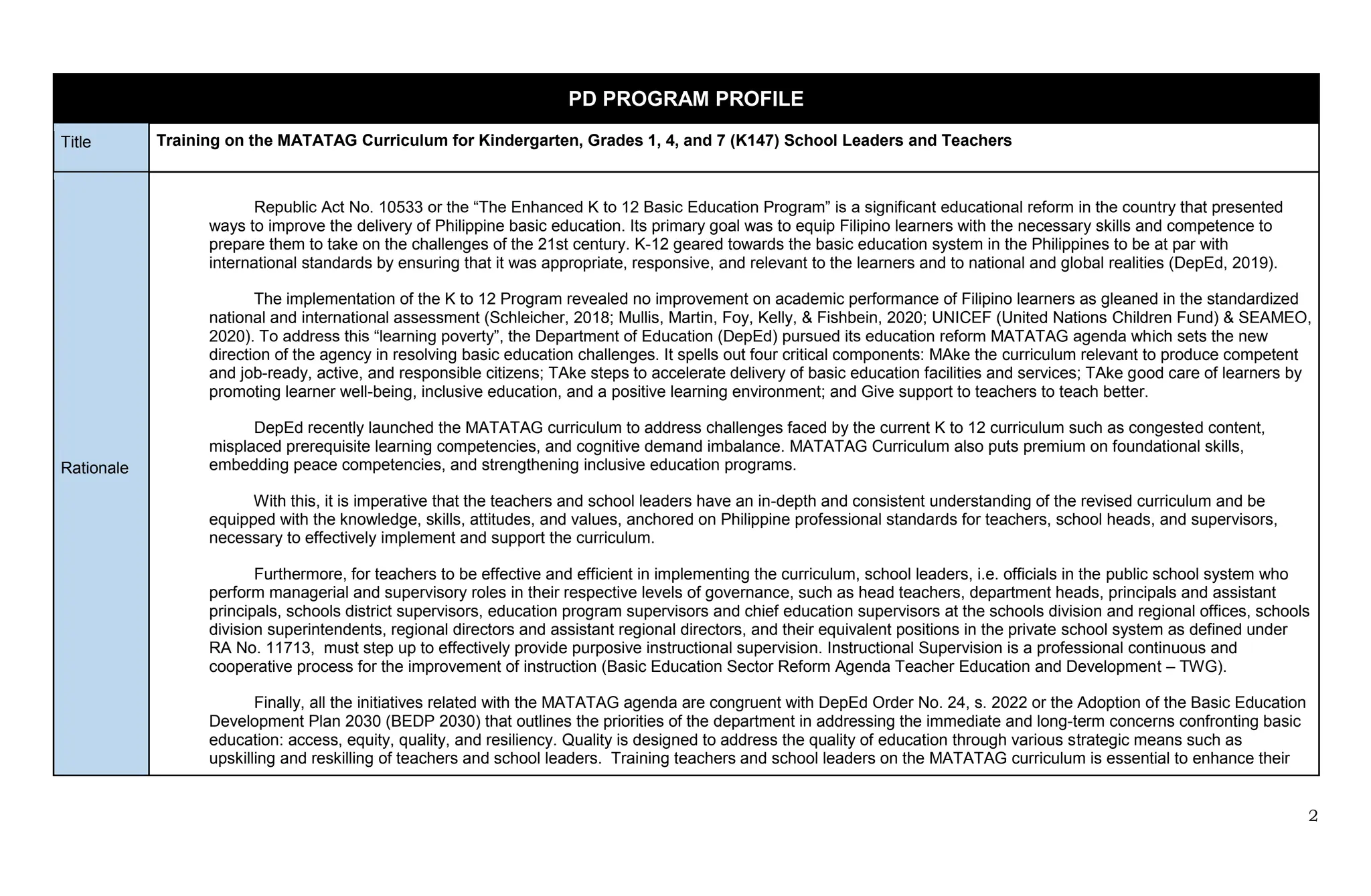 Parent PD Design for Professional Development .docx