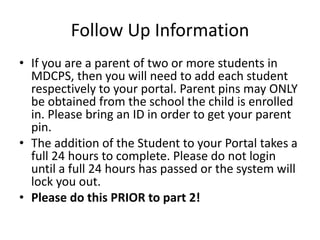 Parent Portal Workshop | PPT