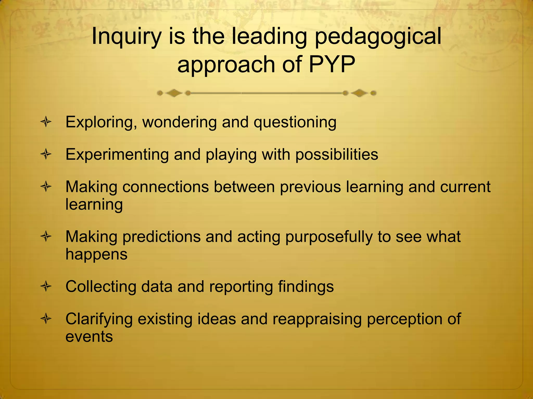 Parent PYP English Presentation | PPTX