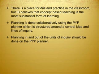 Parent PYP English Presentation | PPTX