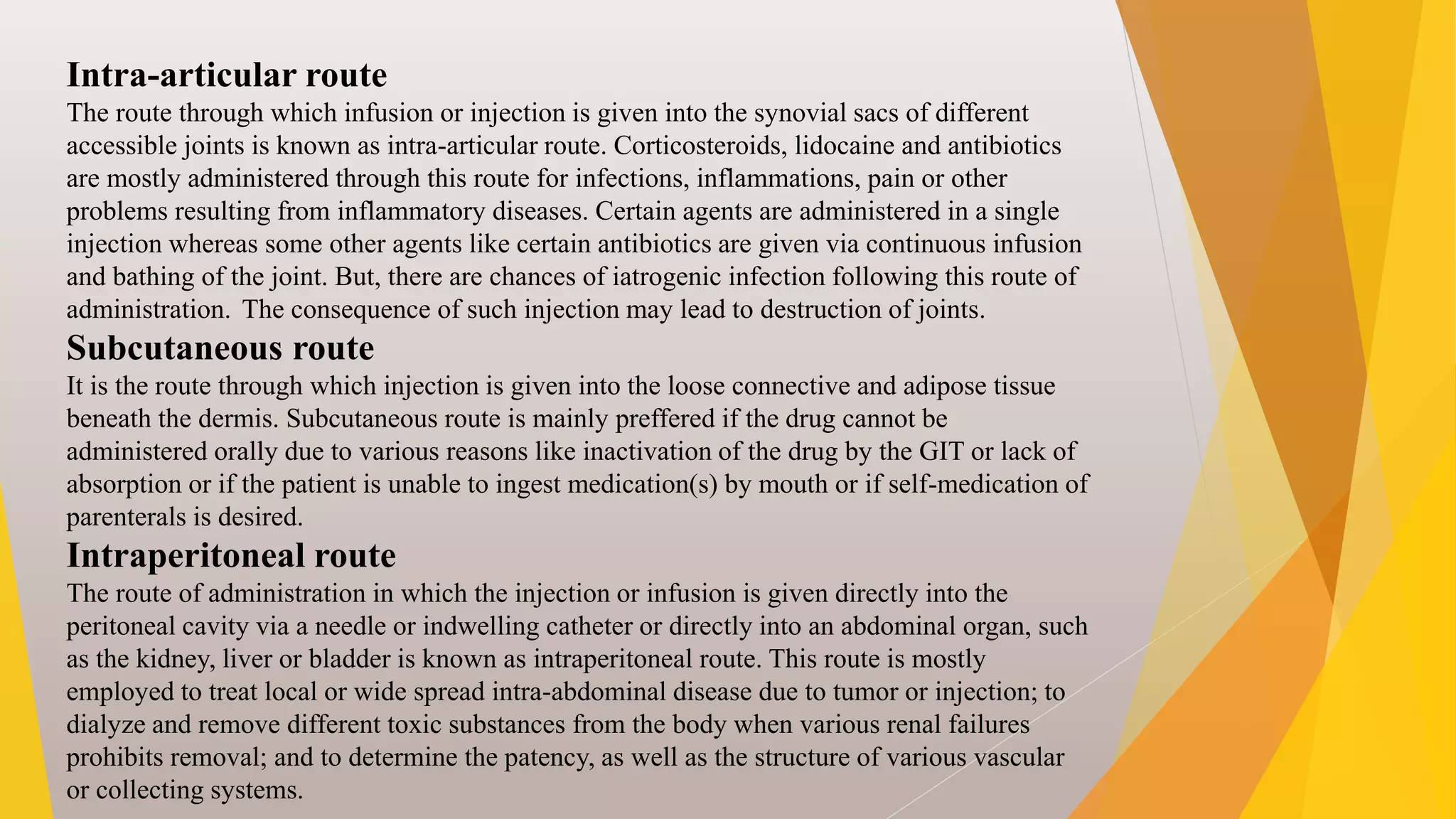 Parenteral drug delivery | PPTX