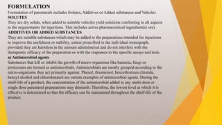 Parenteral drug delivery | PPTX