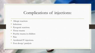 Parentral drug administration | PPTX