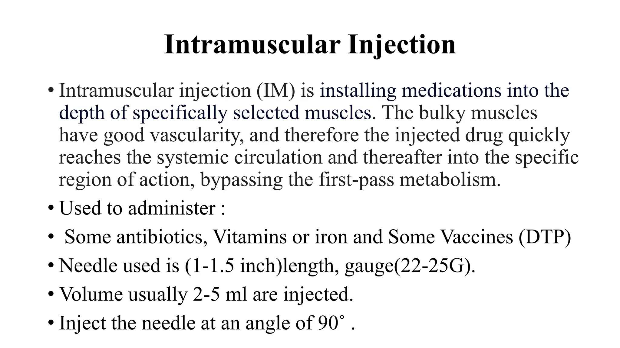 Parentral medications Importants knowledge .ppt
