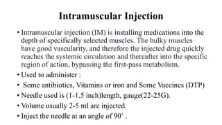 Parentral medications Importants knowledge .ppt