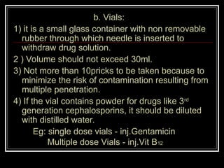 Parentral route of administration pharmacology.ppt