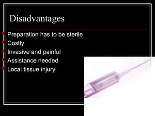 Parentral route of administration pharmacology.ppt