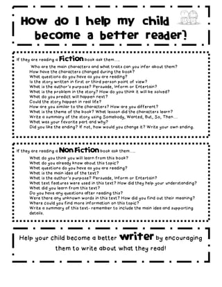 Parent reading tips | PDF