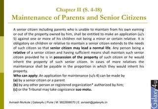 Parents and Senior Citizens Act 2007 | PPTX