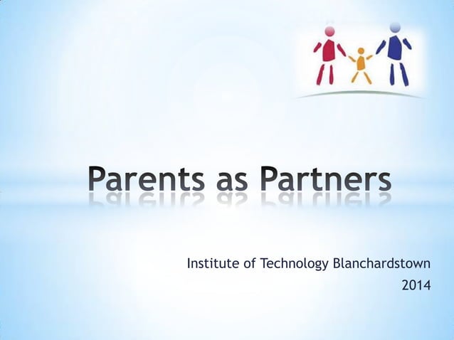 Parents as partners | PPTX