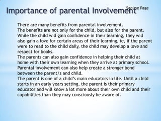 Parents as partners | PPTX