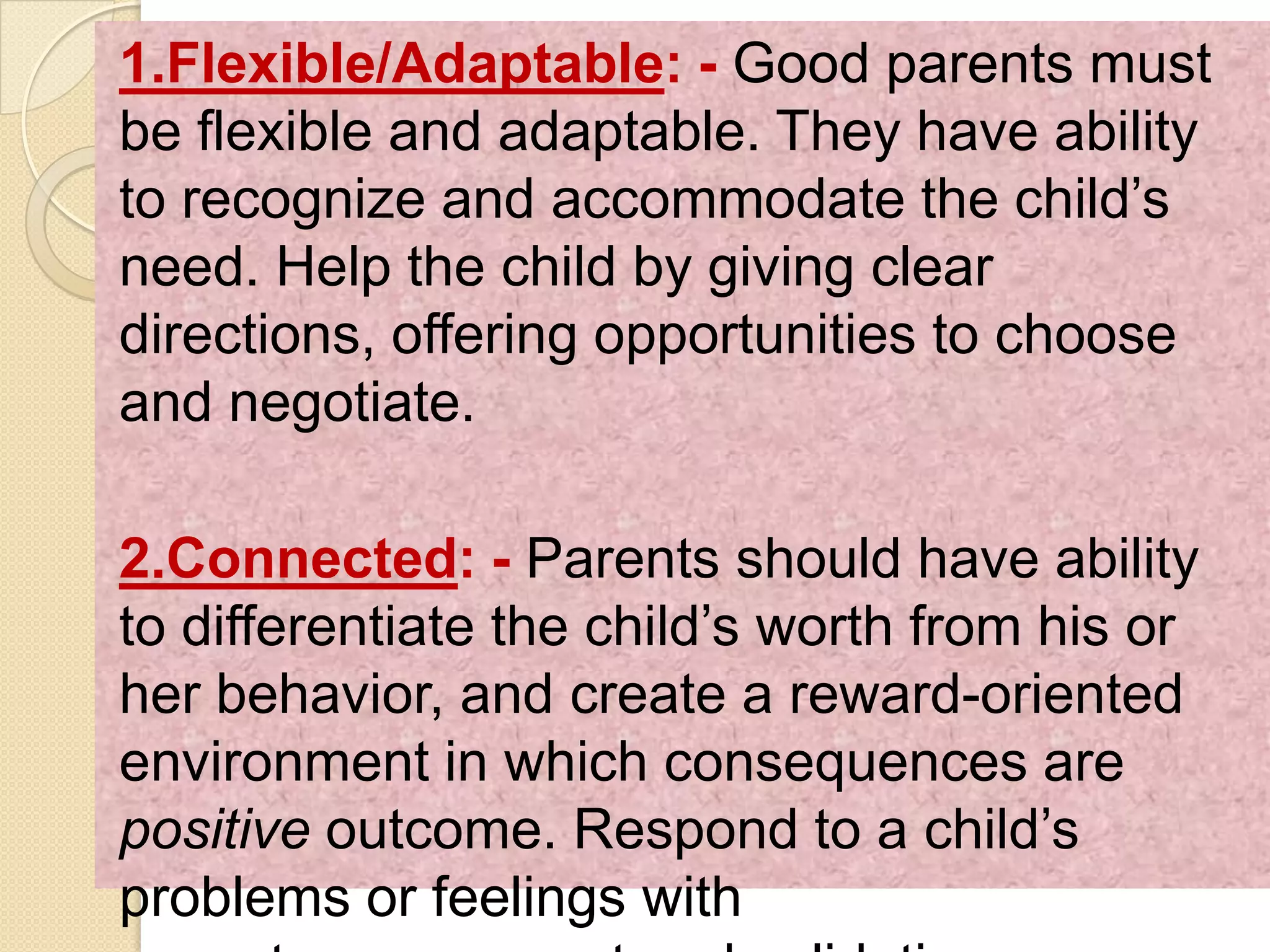 Parents child relationship | PPTX