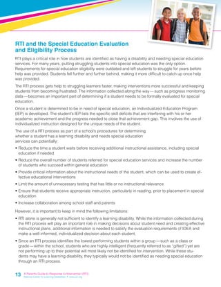 Parents guide rti_final_101111-2[1] | PDF | Special Education | Education