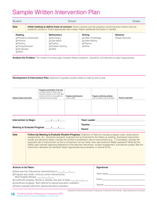 Parents guide rti_final_101111-2[1] | PDF | Special Education | Education
