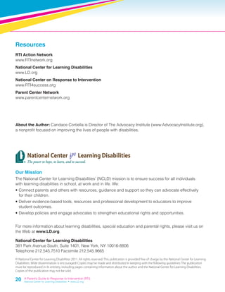 Parents guide rti_final_101111-2[1] | PDF | Special Education | Education