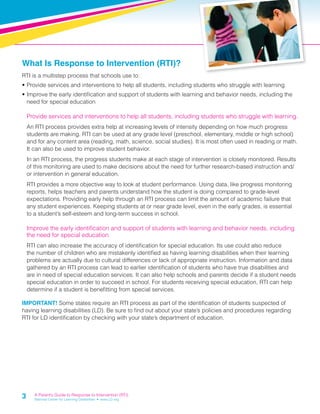 Parents guide rti_final_101111-2[1] | PDF | Special Education | Education