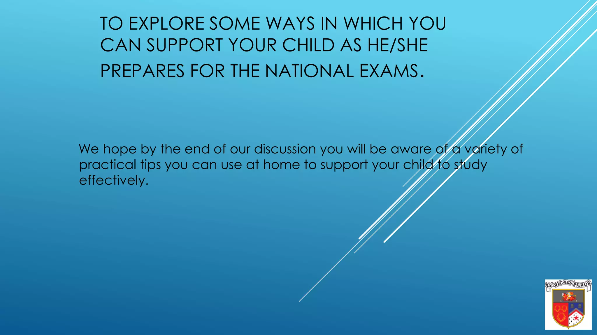 Parents' guide to study skills | PPT