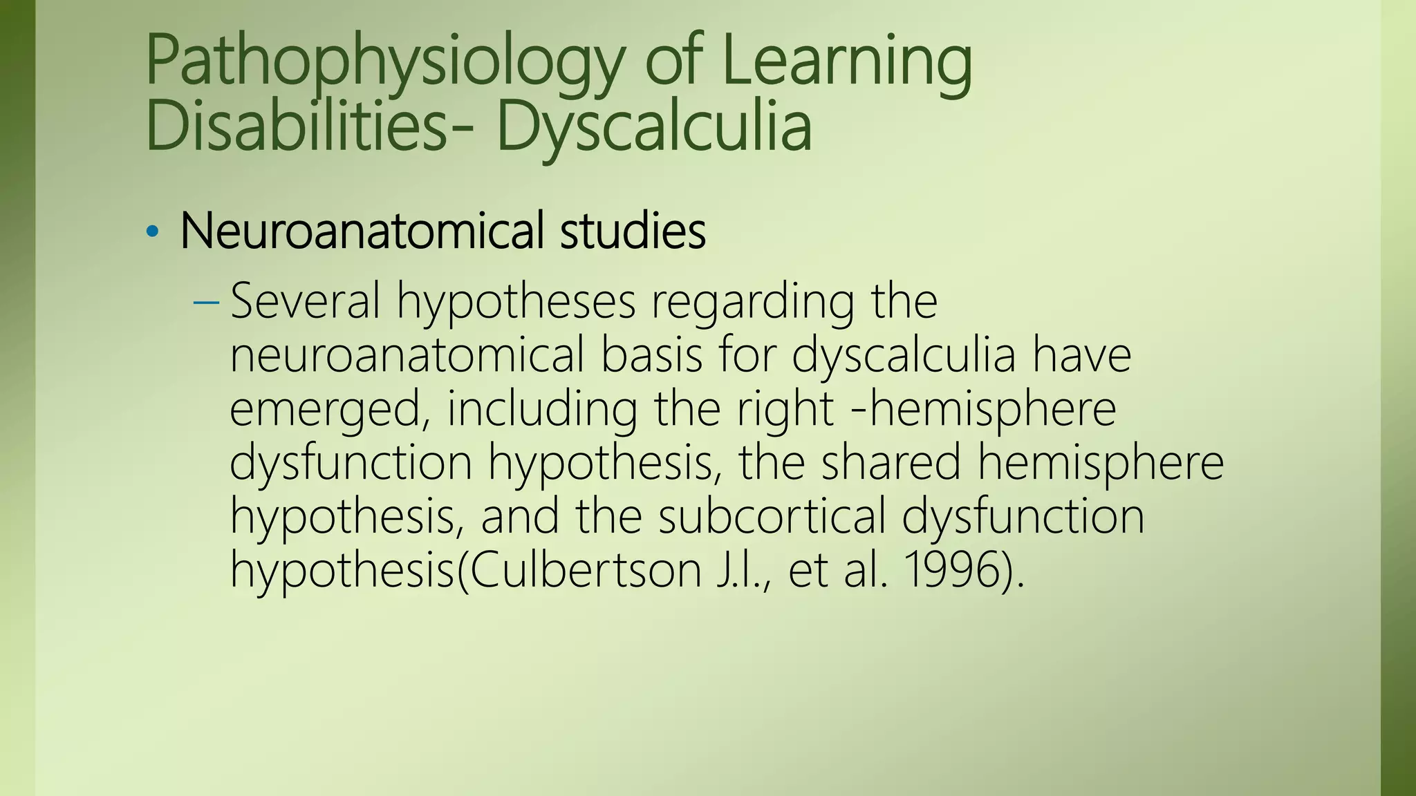 Parents guide to learning disorders dyslexia, dysgraphia, and dyscalculia | PPTX
