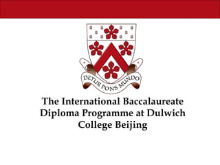 Parents IBDP Options | PPT