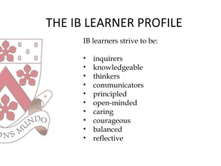 Parents IBDP Options | PPT